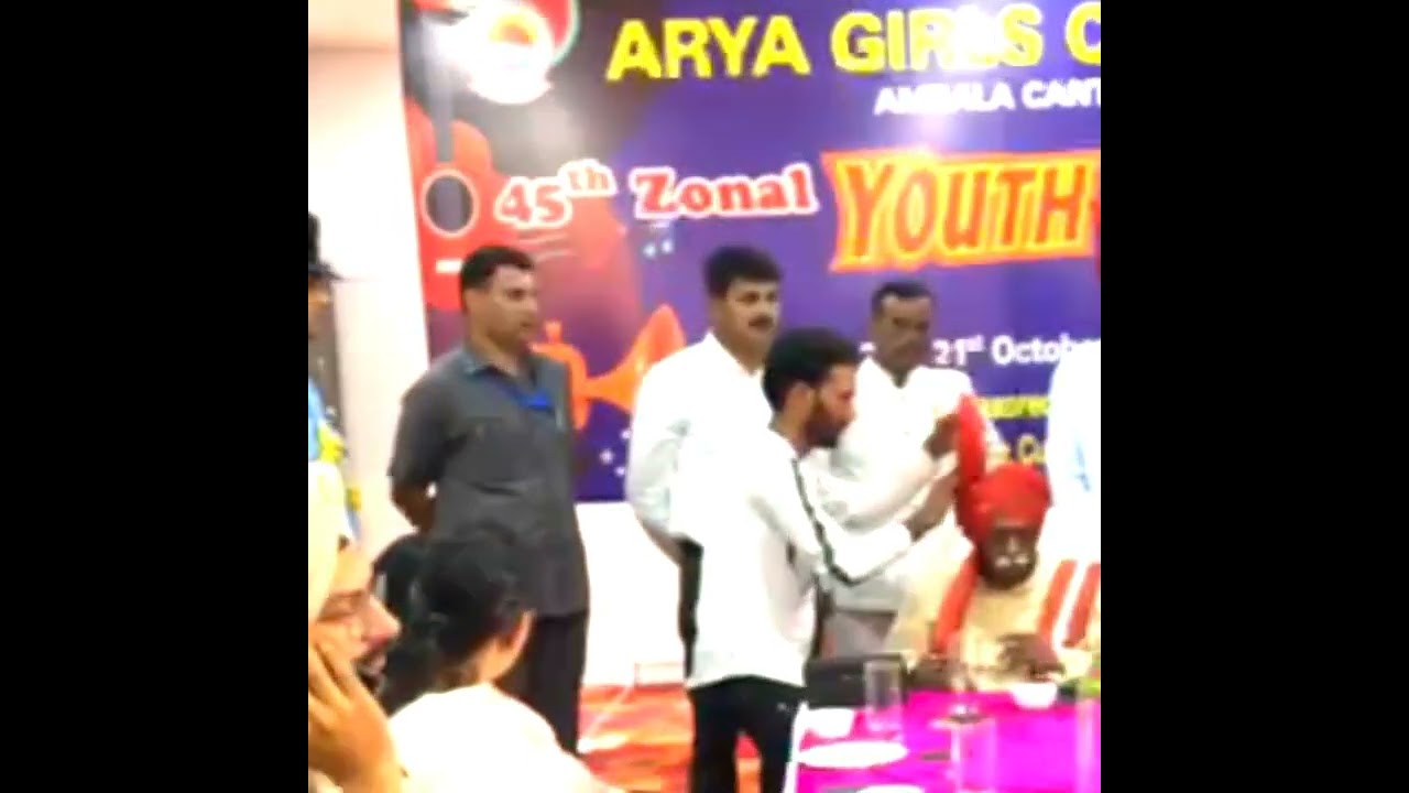 Haryana// rajyapal mantri//Shri bandaru dattatreya ji//Ko Pagdi ...