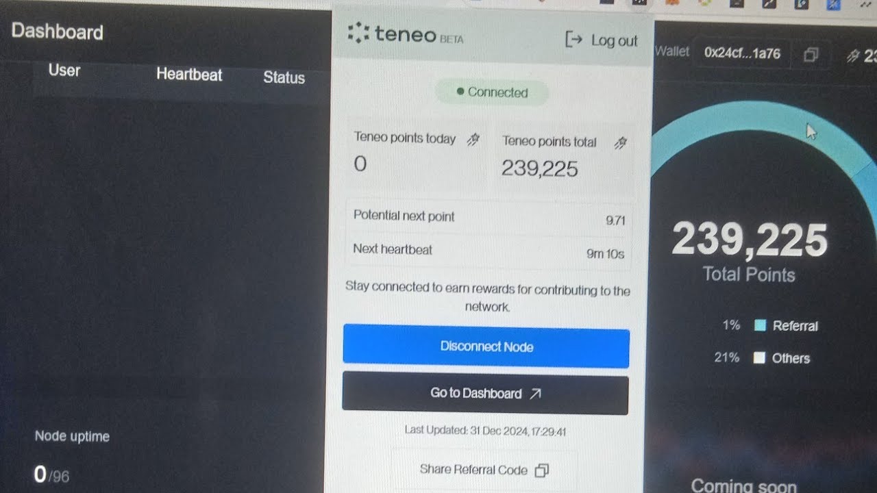 How to Connect Wallet & Link Social Accounts on Teneo Depin Airdrop ...