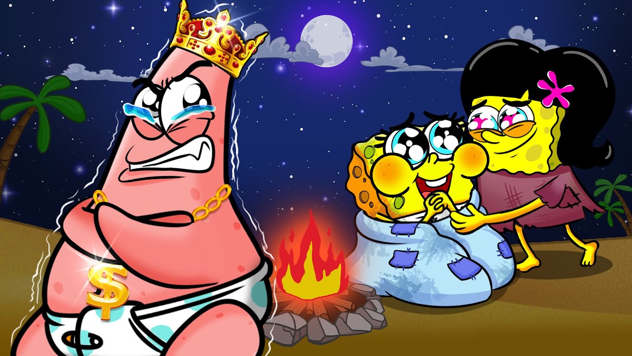 Don't be Jealous, Baby Patrick | Rich Family vs Poor Family pt 3 || Spongebob Squarepants ...
