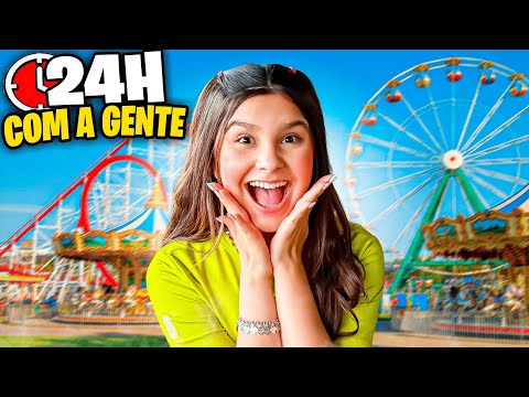 24 HORAS COM A GENTE EM UM FINAL DE SEMANA *tudo que rolou