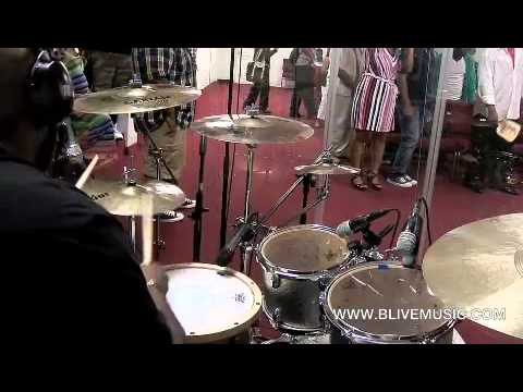 Drum Cam - Levi @ Blair's Live Recording Session - YouTube