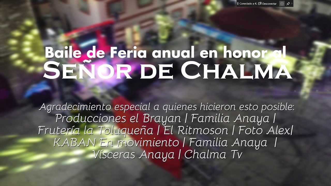 Resumen de lo que se vivió en el Baile de Feria Anual en Honor al Señor ...