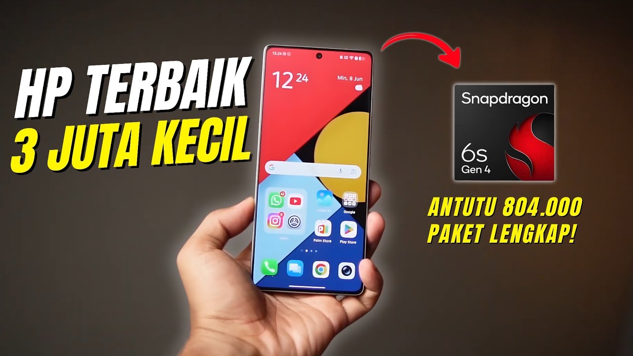 7 REKOMENDASI HP 3 JUTAAN KECIL TERBAIK JANUARI 2026 | All Rounder dan ...