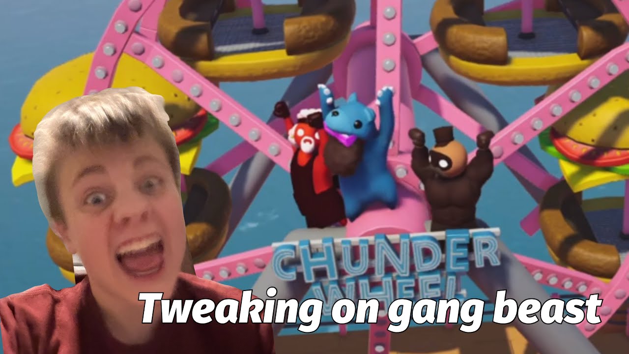 Tweaking on gang beast - YouTube