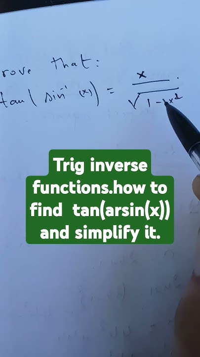 How to simplify trig composite functions #maths #how to solve olympiad ...