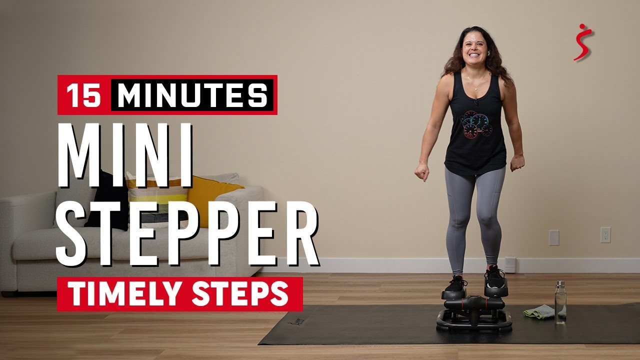 15 Min S.M.A.R.T. Stepper Series - Workout #5 - Timely Steps - YouTube