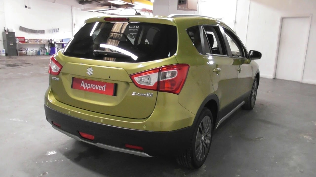 Suzuki SX4 1.6 S-CROSS S24 DDIS finished in Electric Yellow ,video ...