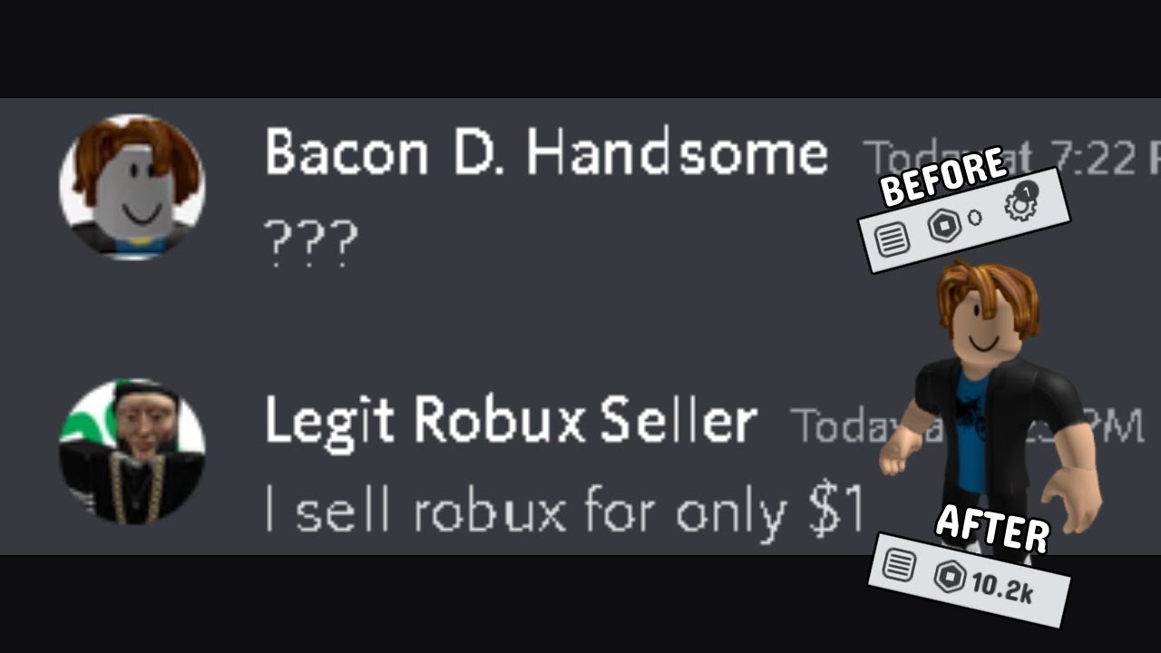 Roblox "free robux" be like[Discord] - YouTube