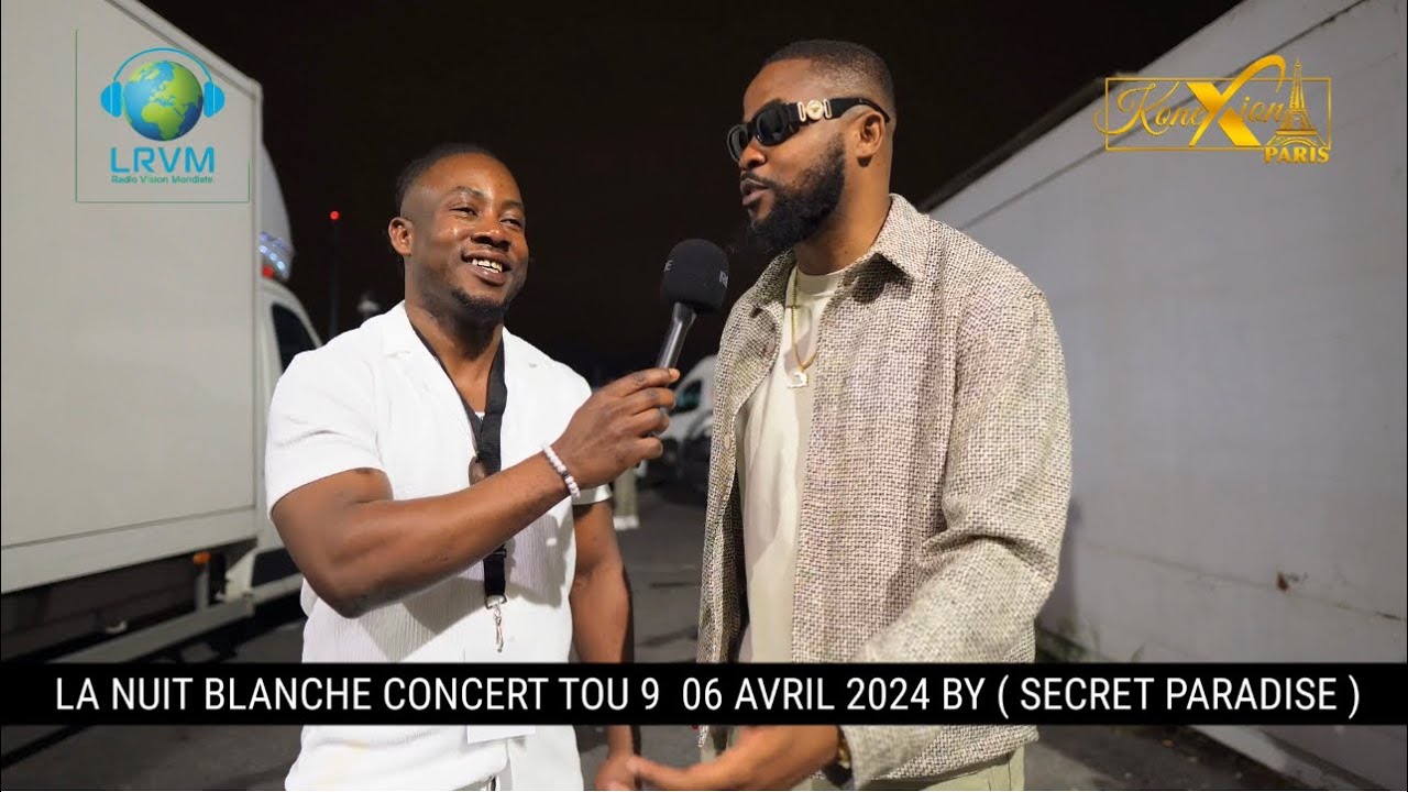 ROODY ROOD BOY Très Satisfè Après Concert Tou 9 la A Paris - YouTube