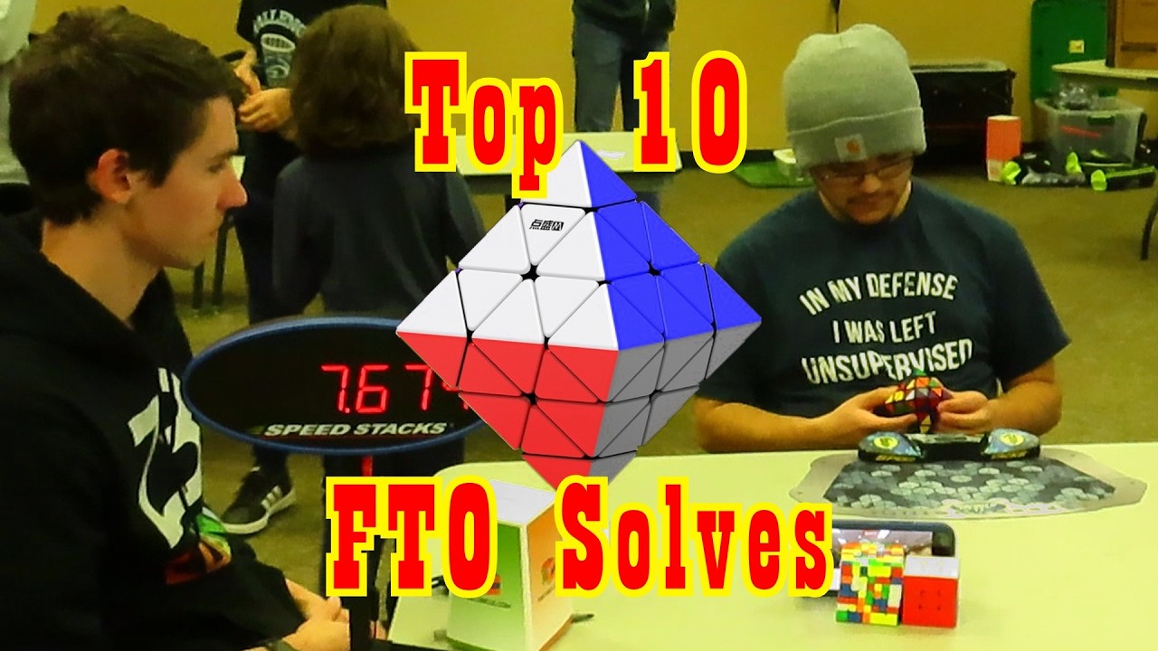 Top 10 FASTEST FTO solves Ever! #ftoforwca - YouTube