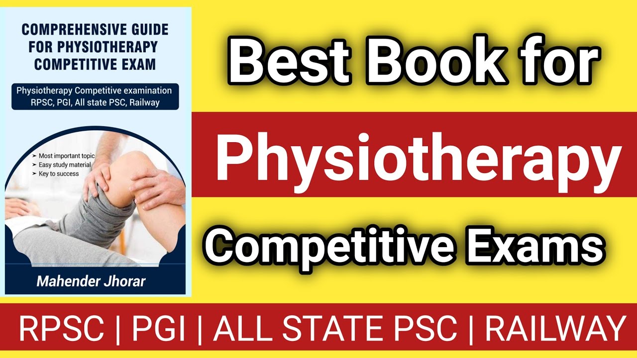 Best Book for Physiotherapy Competitive Exams | RPSC PREPARATION ...