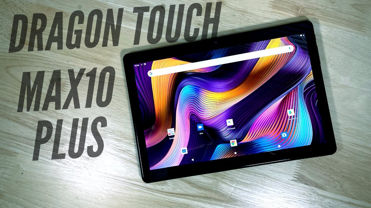 Dragon Touch MAX10 Plus Tablet Unboxing & Review - YouTube