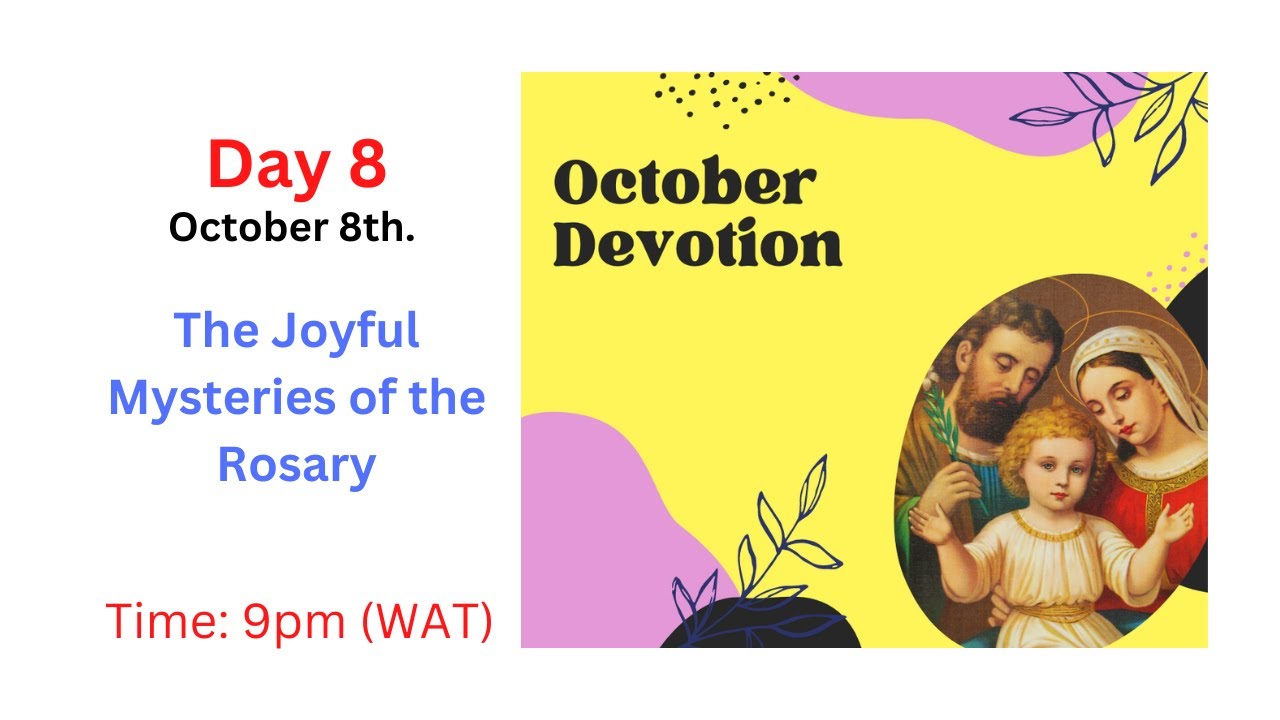 October Devotion Day 8 - YouTube