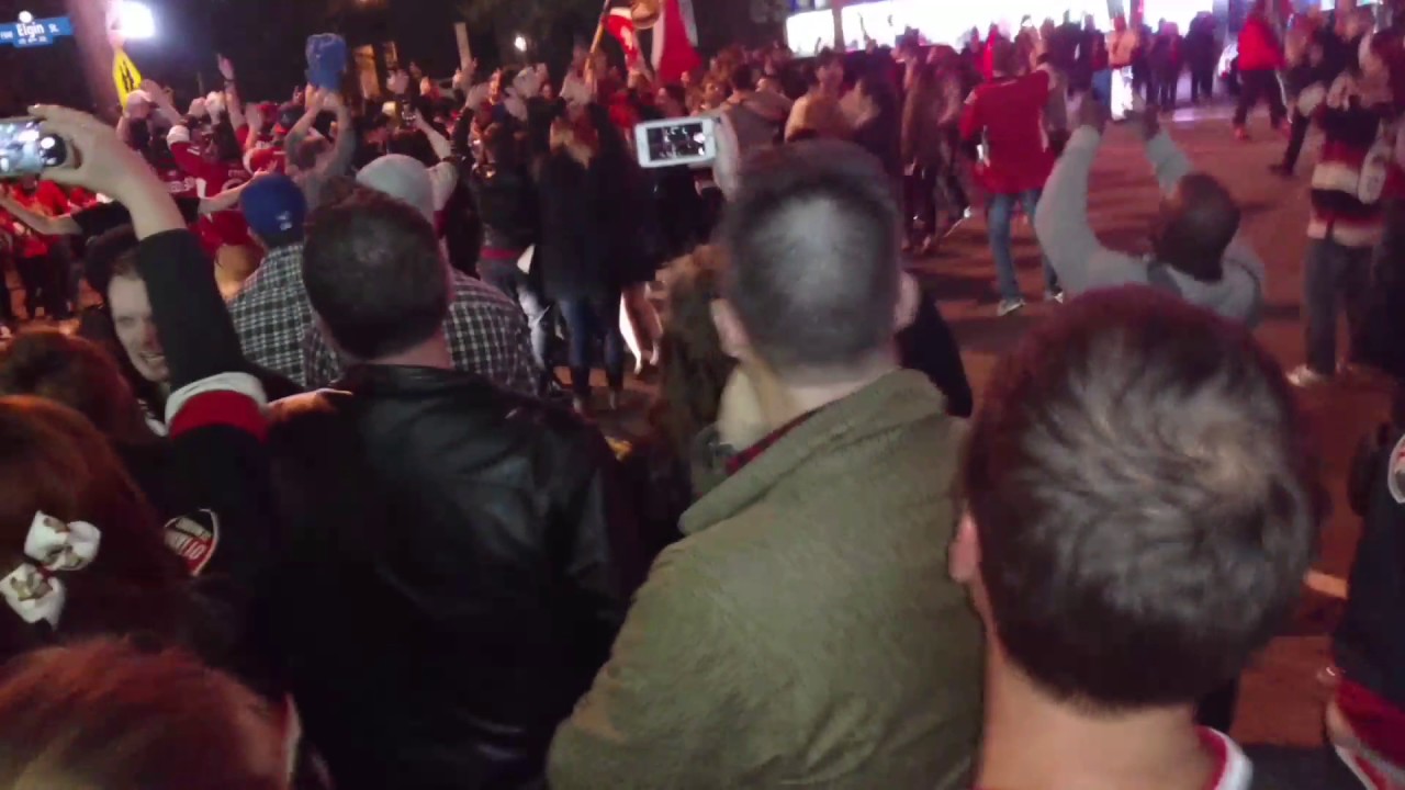 Sens Mile / Elgin Street Ottawa Senators fans' celebrations, May 13 ...