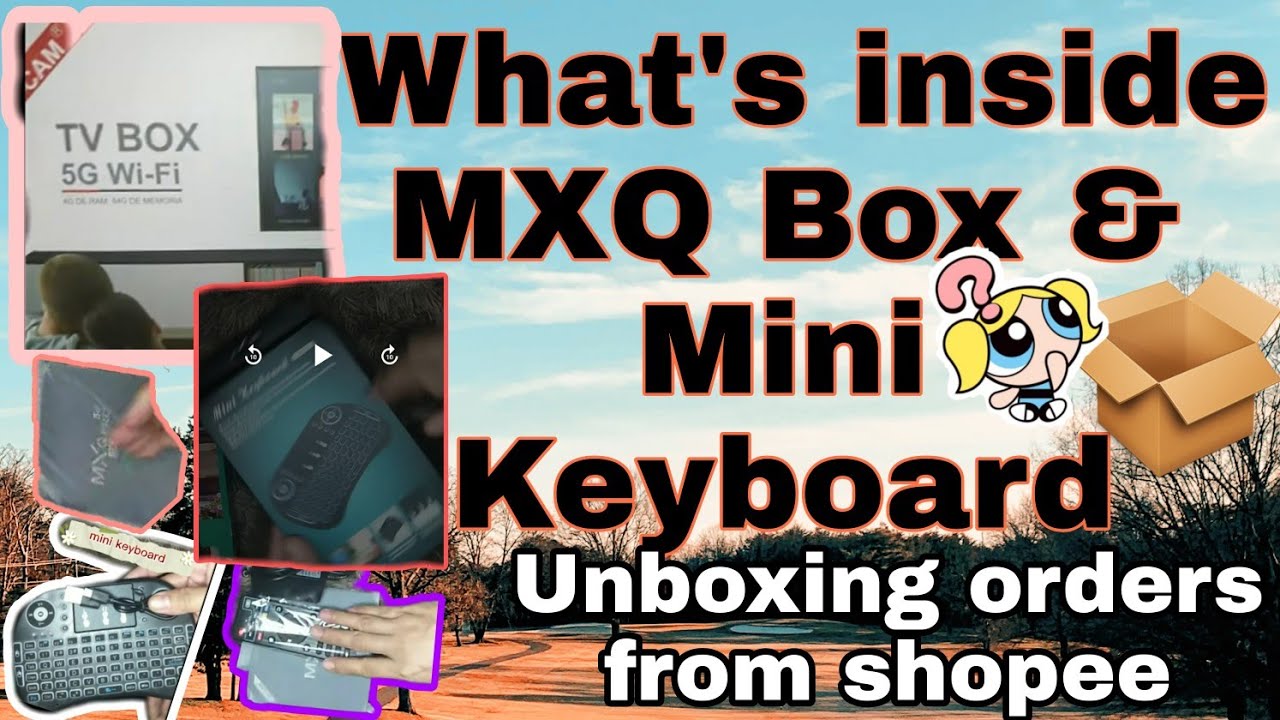 What's inside the MXQ pro & mini keyboard unboxing MXQ pro and mini ...