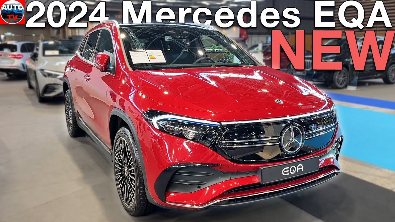 All NEW 2024 Mercedes EQA - Visual REVIEW Exterior - YouTube
