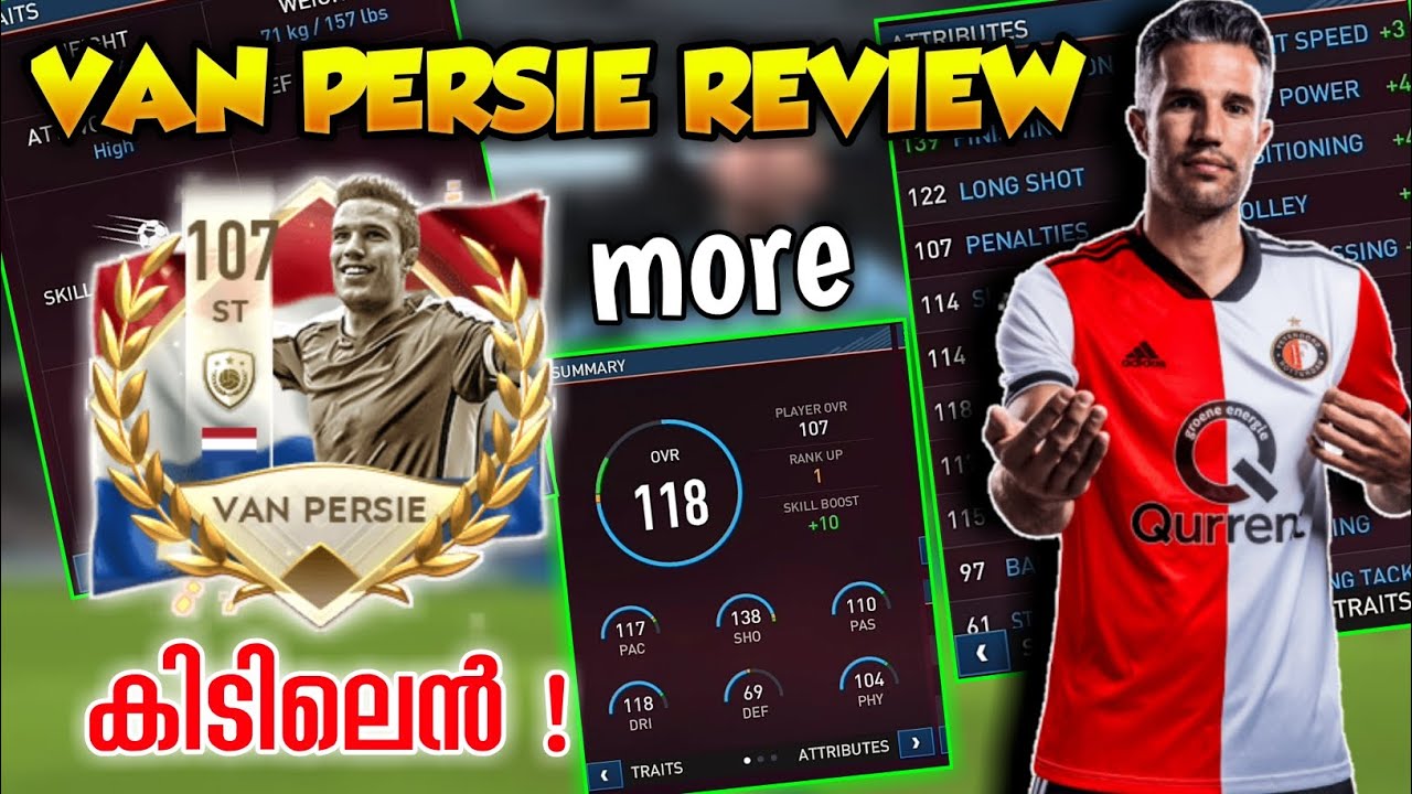 Van Persie Review FIFA Mobile | FIFA Mobile Van Persie | - YouTube