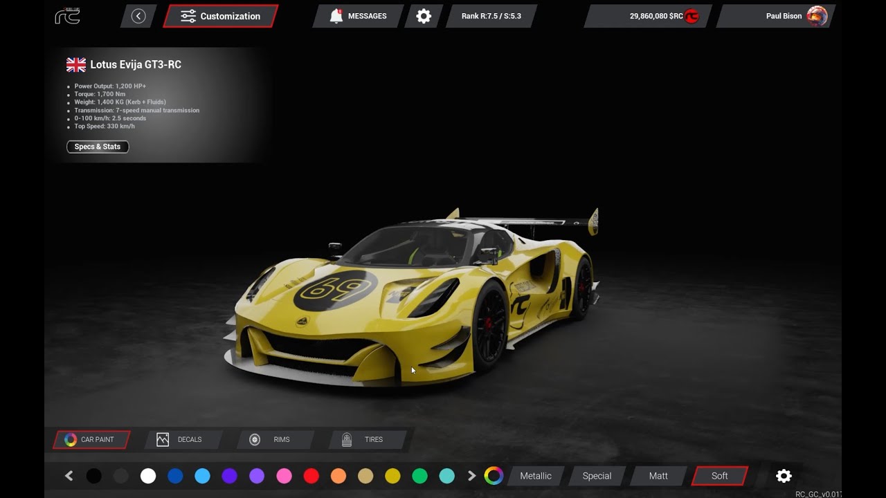 Car Customization Tool V.017 Tutorial - REBEL CARS - YouTube