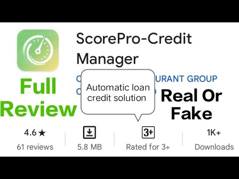 score pro loan app | ScorePro app real or fake || Score Pro Credit ...