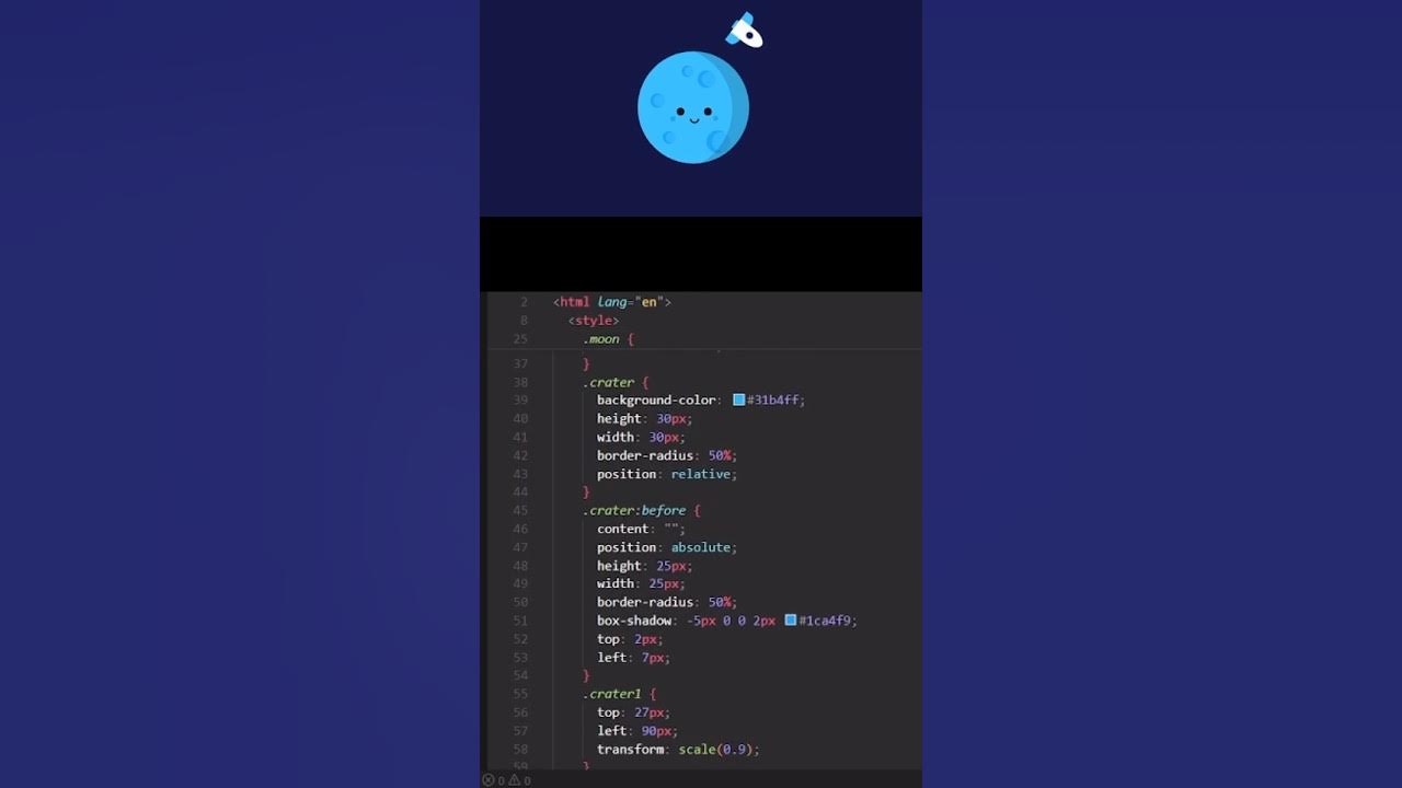 Rocket Revolution | HTML CSS | Coding Shorts 🖇️ #coding #shorts #computerscienceconcepts #html # ...