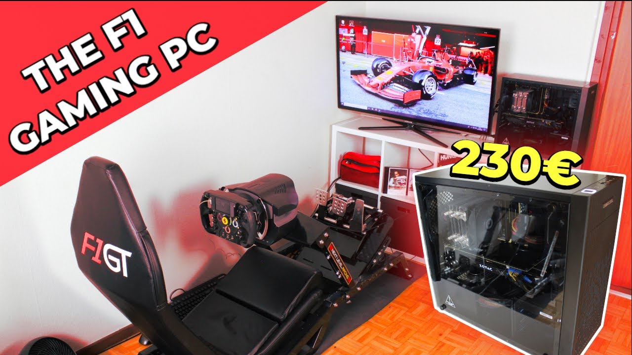 The Formula 1 (F1 2020) Gaming PC (Deepcool Matrexx 30) - YouTube