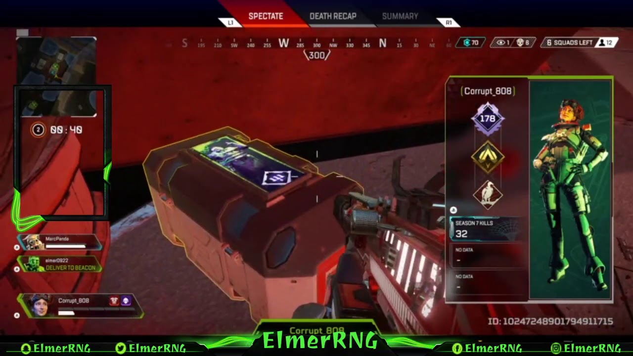 THE VICTORY! 4 kills. Elmer RNG *Apex Legends*(Bilingual MX) - YouTube