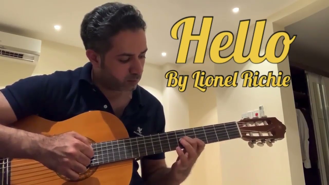 Hello By Lionel Richie Guitar Cover - YouTube