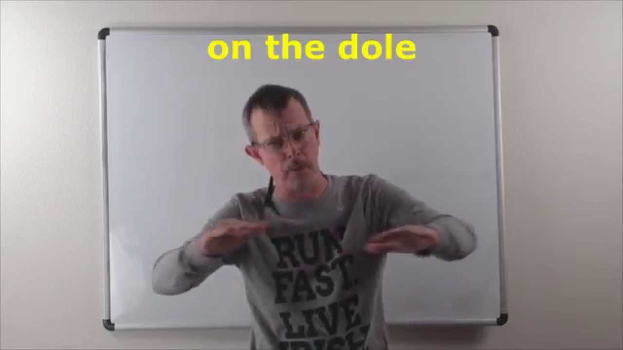 Learn English: Daily Easy English Expression 0739: on the dole - YouTube