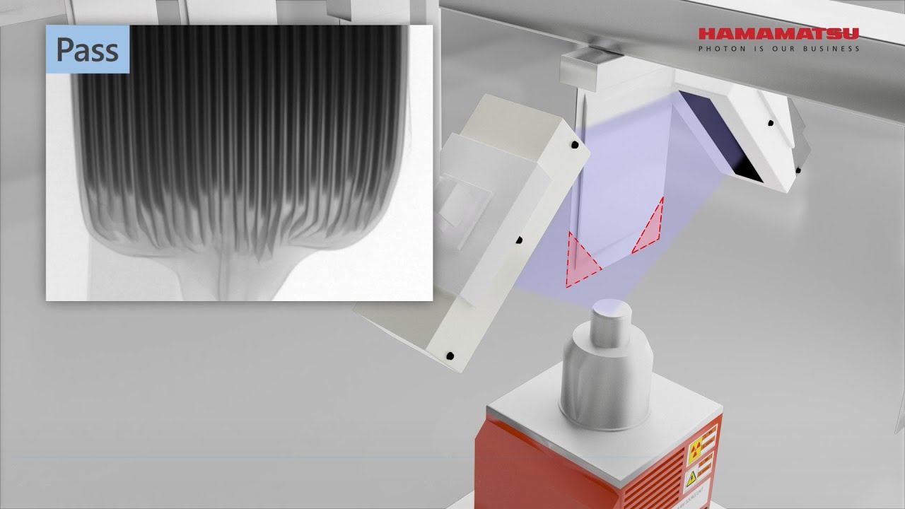 X-ray inspection for prismatic/pouch lithium-ion batteries (stacking ...
