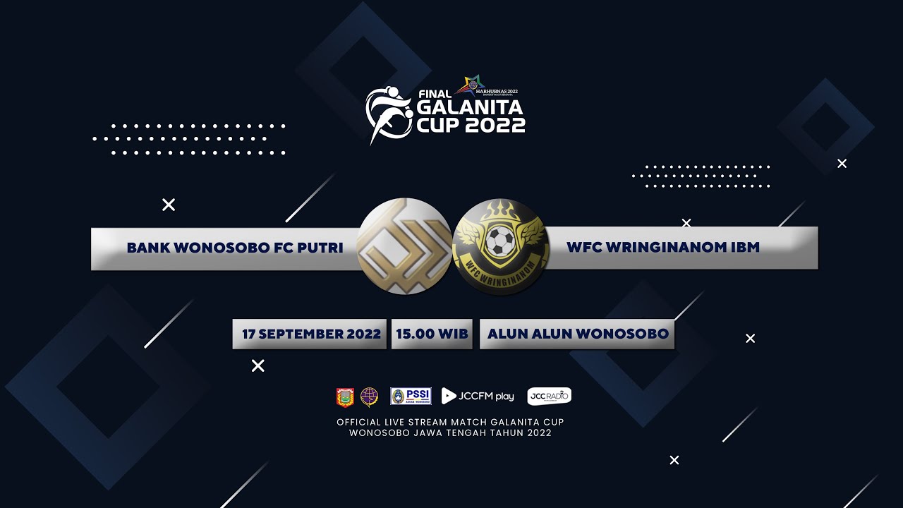 Bank Wonosobo Fc Putri vs WFC Wringinanom IBM - Galanita Cup Wonosobo 2022 ( Final ) - YouTube