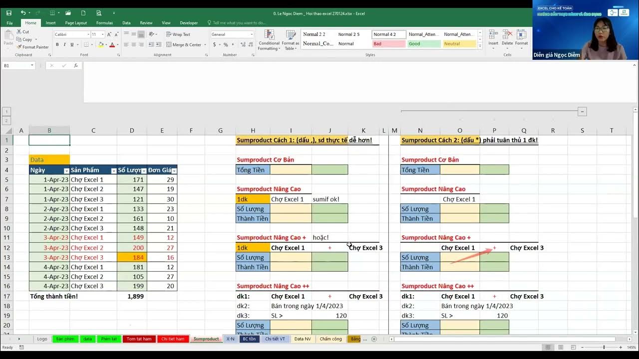 HỘI THẢO EXCEL 03 ATC ACADEMY - YouTube
