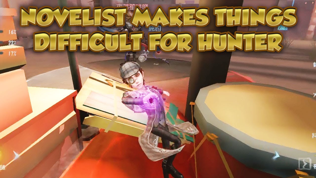 Novelist Makes Things Difficult For Hunter | Identity V | 第五人格 | 제5인격 ...