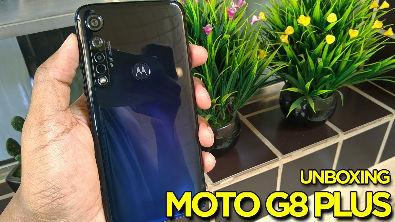 UNBOXING MOTO G8 PLUS - YouTube