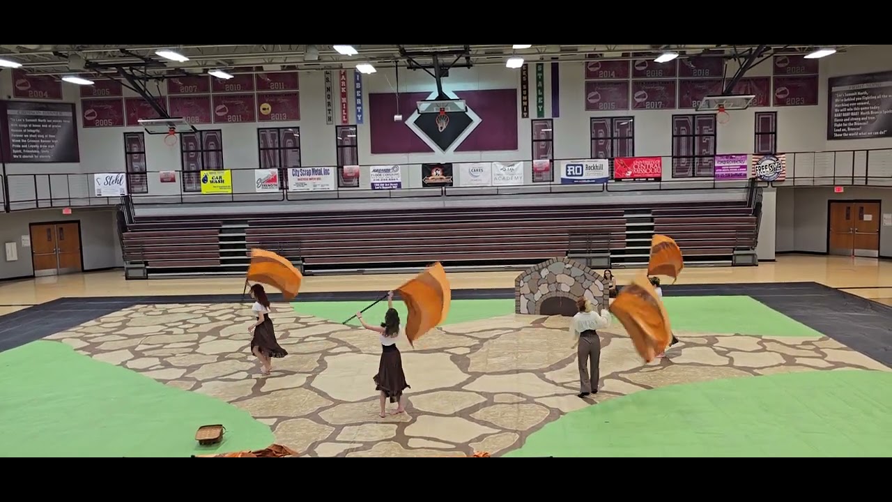 MHS 2024 WINTER GUARD: MCCGA LEE'S SUMMIT NORTH - YouTube