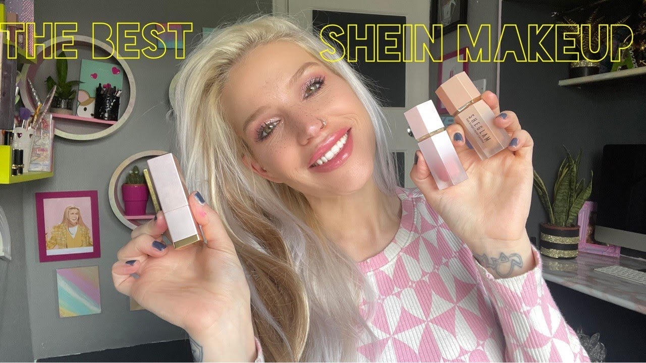 THE BEST MAKE UP PRODUCTS ON SHEIN - YouTube
