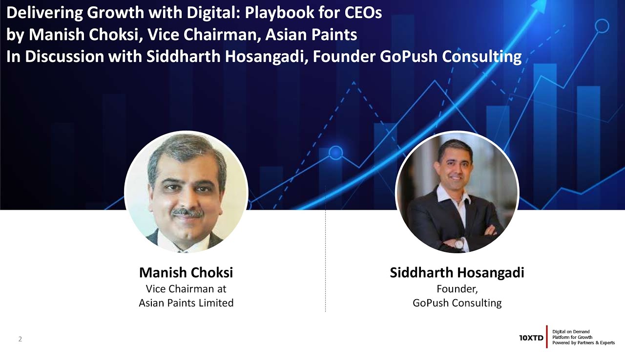Discovering First Principles in Digital by Manish Choksi, Vice Chairman ...