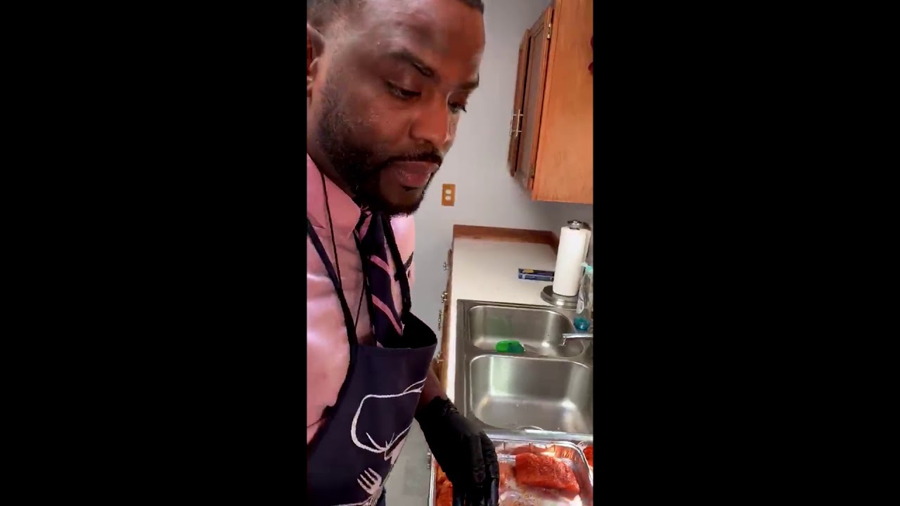 cooking salmon fettuccine with Chef Charles Boyd ESP 1 - YouTube