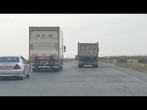 Bakı- Quba yolu dağılır\