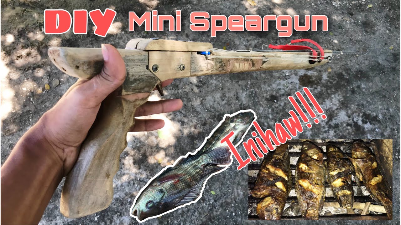 How to make speargun | DIY mini speargun - YouTube