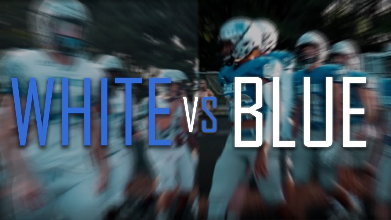 2020 SFHS White Vs. Blue Football Game - YouTube