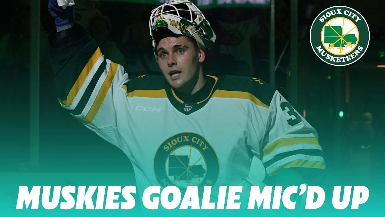 Musketeers Goalie Samuel Urban Mic'd Up - YouTube