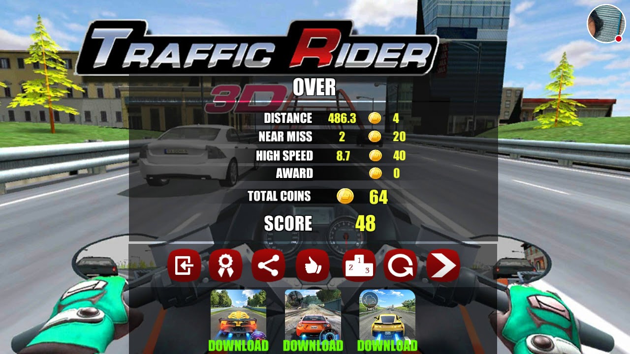 Streaming Traffic Rider 3D - YouTube