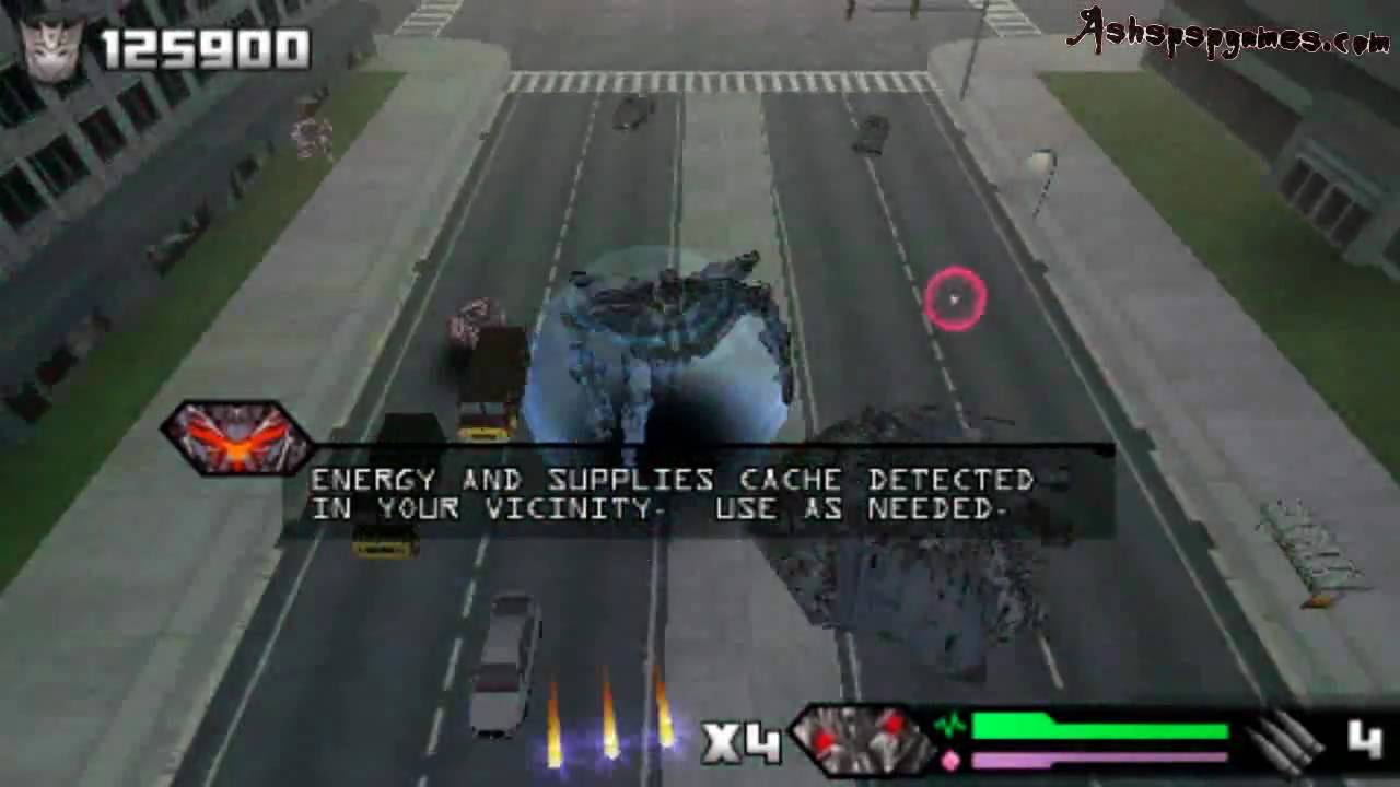 Transformers: Revenge Of The Fallen - PSP - #08. Prime Target [Decept ...