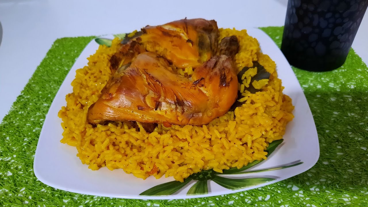 Délicieux riz au poulet simple a préparé🍗Delicious chicken rice 🍗ارز ...