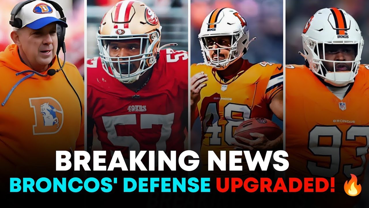 🚨 URGENT: DENVER BRONCOS' DEFENSE JUST GOT SCARY! 🔥 GAME-CHANGING MOVES ...