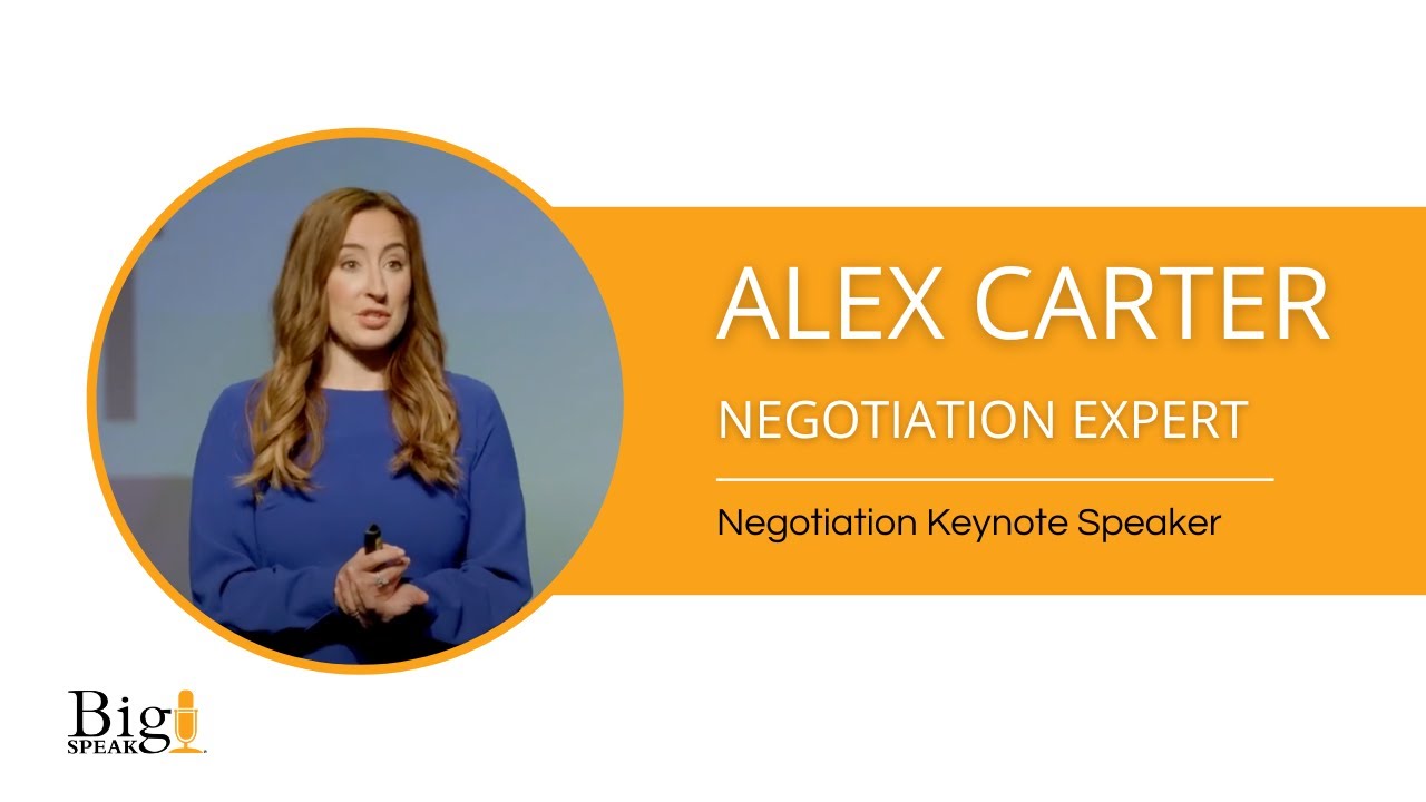 Alex Carter - Speaker Reel - YouTube