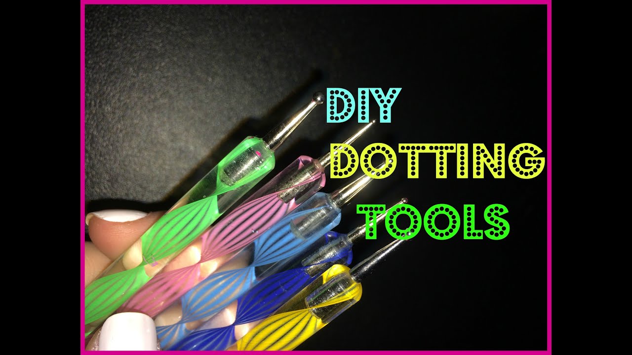 Make Your Own Dotting Tools! - YouTube
