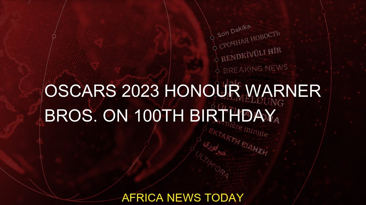 Oscars 2023 honour Warner Bros. on 100th birthday - YouTube