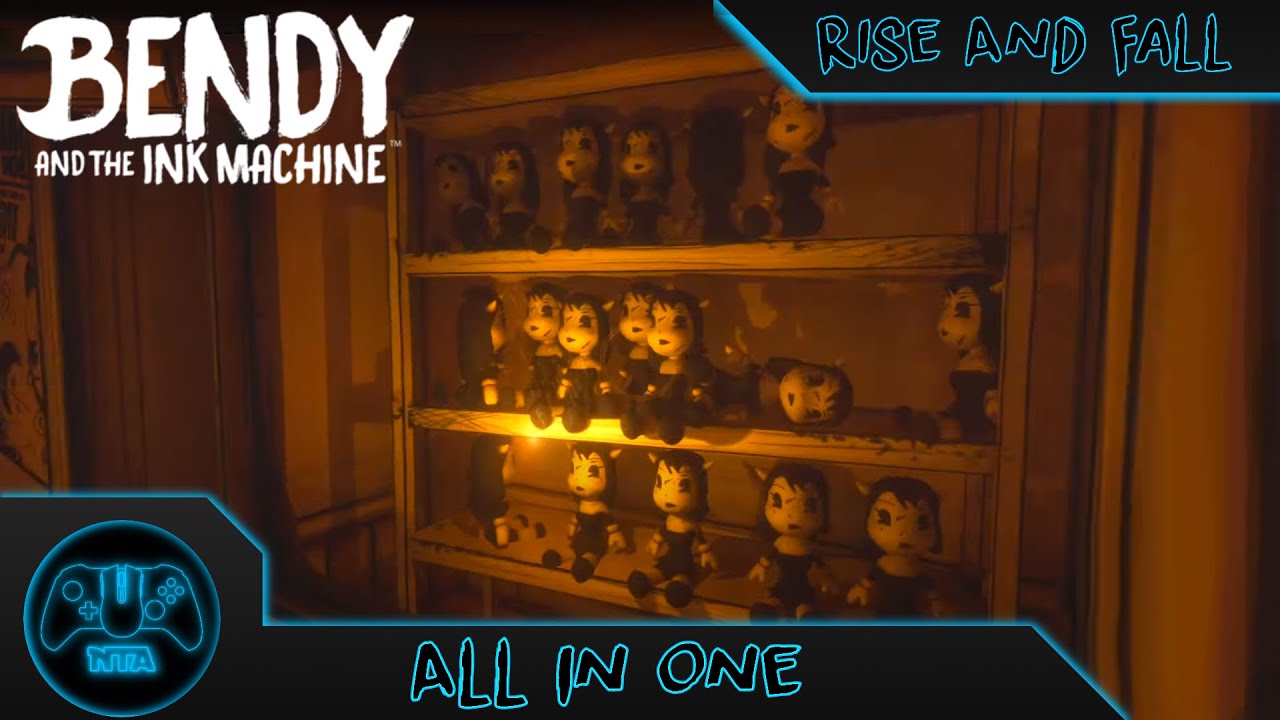 Bendy And the ink Mechine - Chapter 3: Rise And Fall - All In One - YouTube