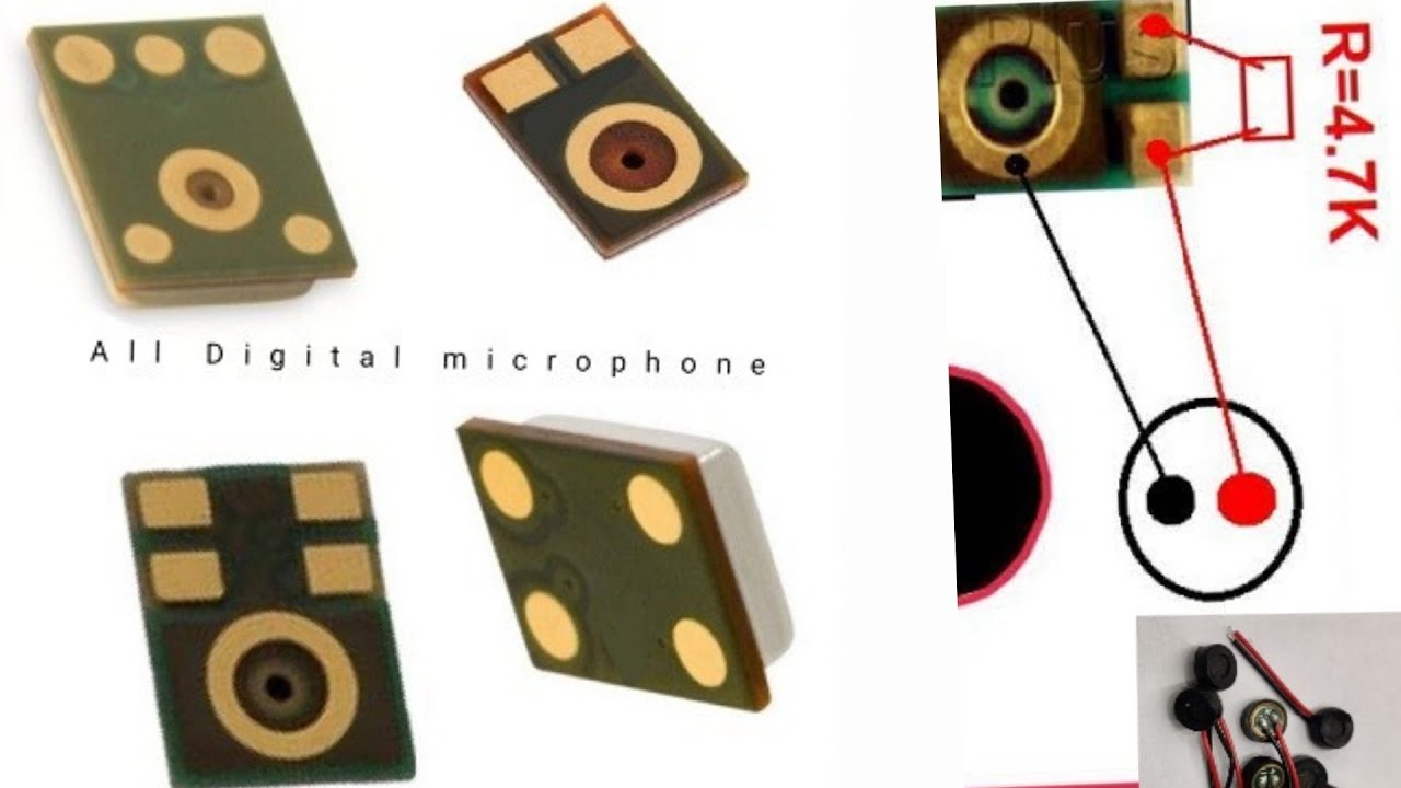 How to replace digital mic to universal mic Digital mic ko change kr ...